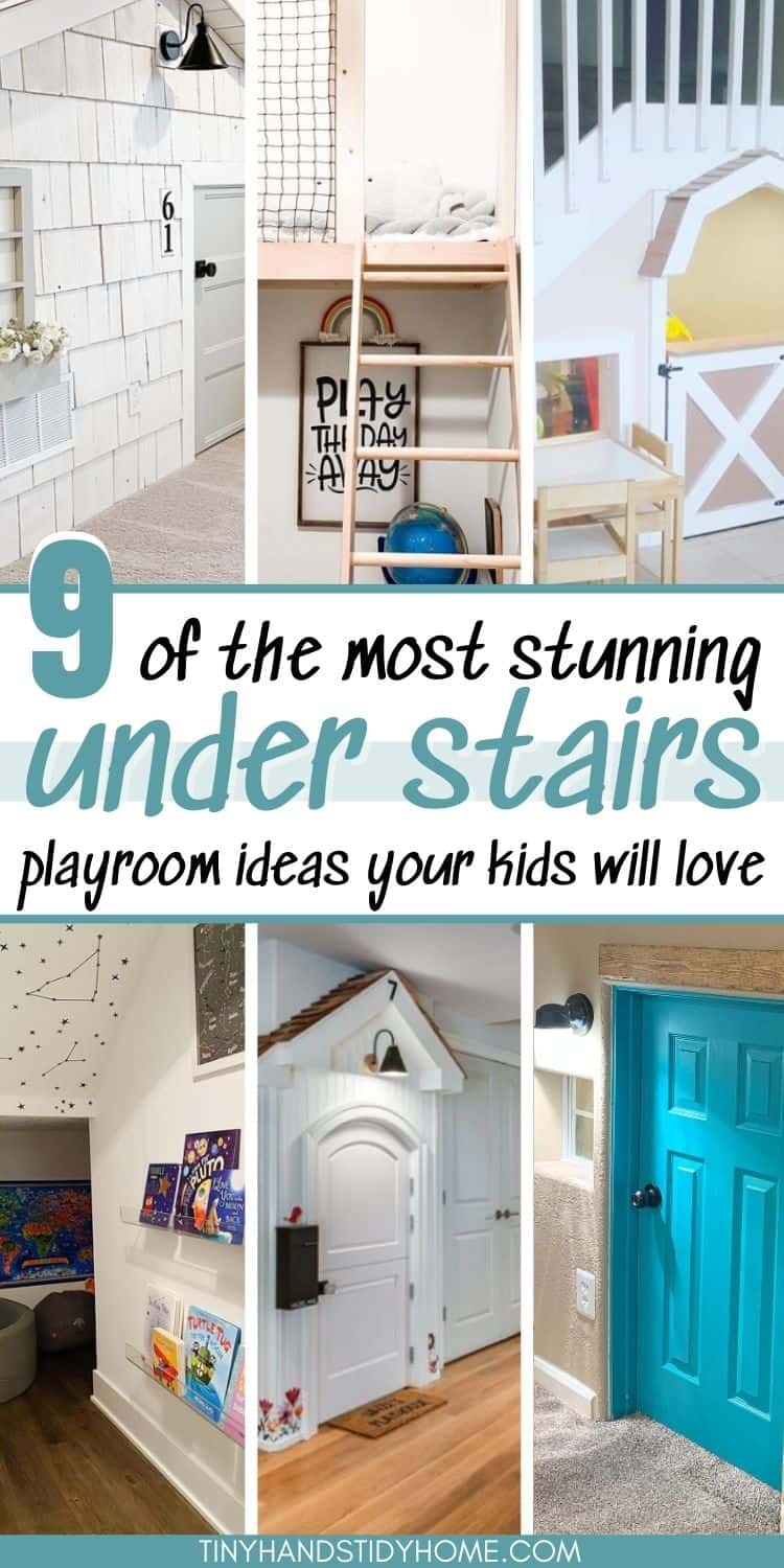 11 Ridiculously Awesome Under the Stairs Playhouse Ideas You'll Fall in Love With - Tiny Hands ...